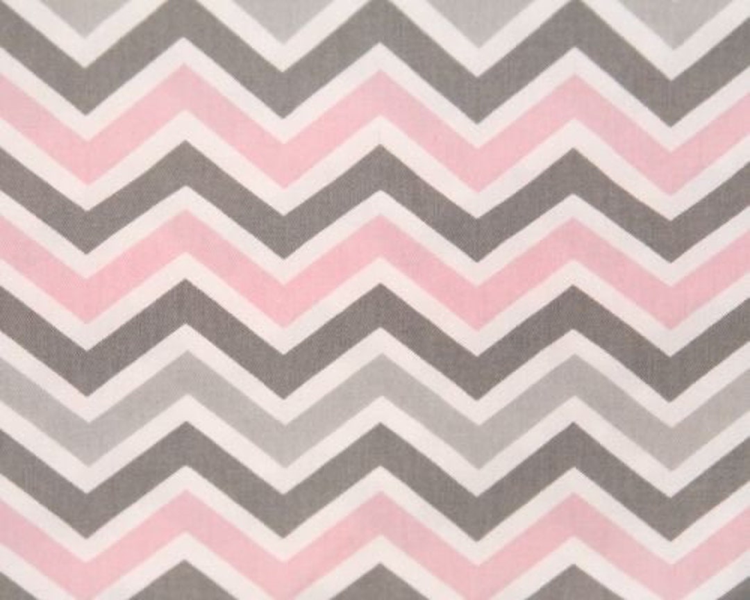 Zoom Zoom Bella Storm-chevron Stripe-pink Chevron-pink Gray Chevron - Etsy