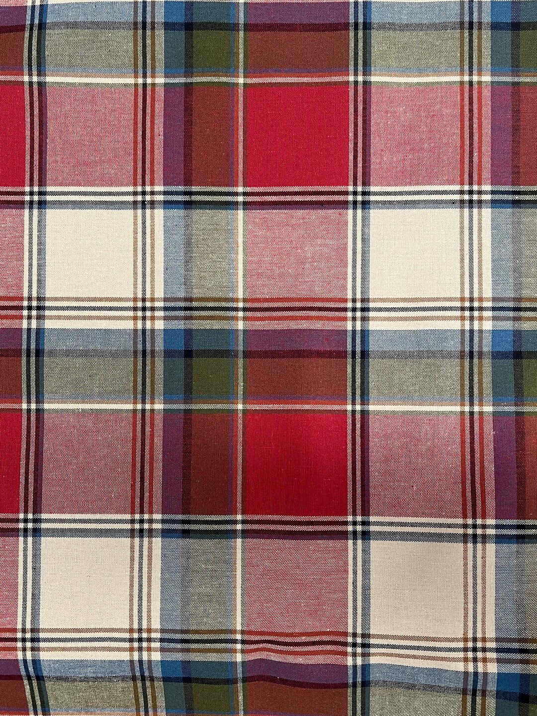 Garrett Plaid-multi Plaid-plaid-plaid Fabric - Etsy