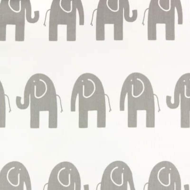 Gray Elephant Fabric - Etsy