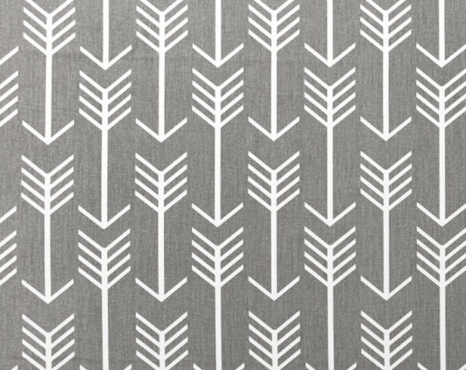 Arrow Fabric Arrow Feather Grey/pink Rotated Meadow Sunrise by ...