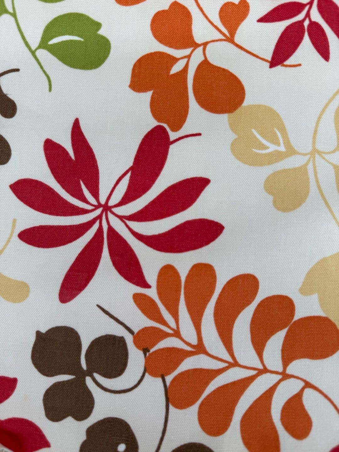 Fern Floral-fern Fabric-fern Multicolored-floral Fabric - Etsy