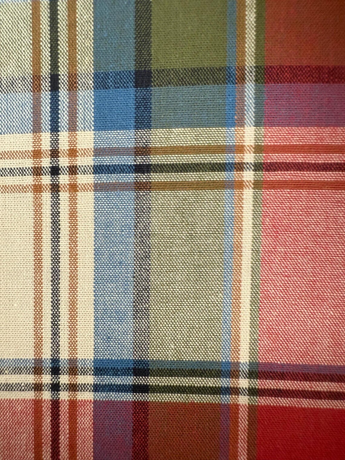 Garrett Plaid-multi Plaid-plaid-plaid Fabric - Etsy