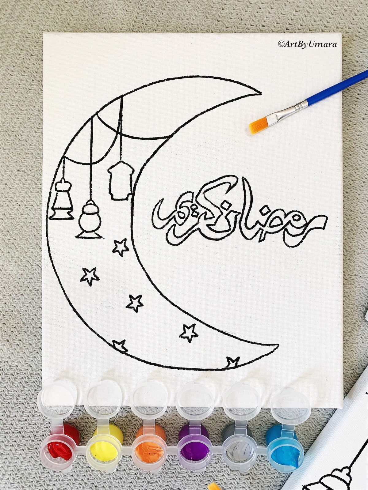 Ramadan Paint Set Ramadan Children Activity Eid Activity - Etsy