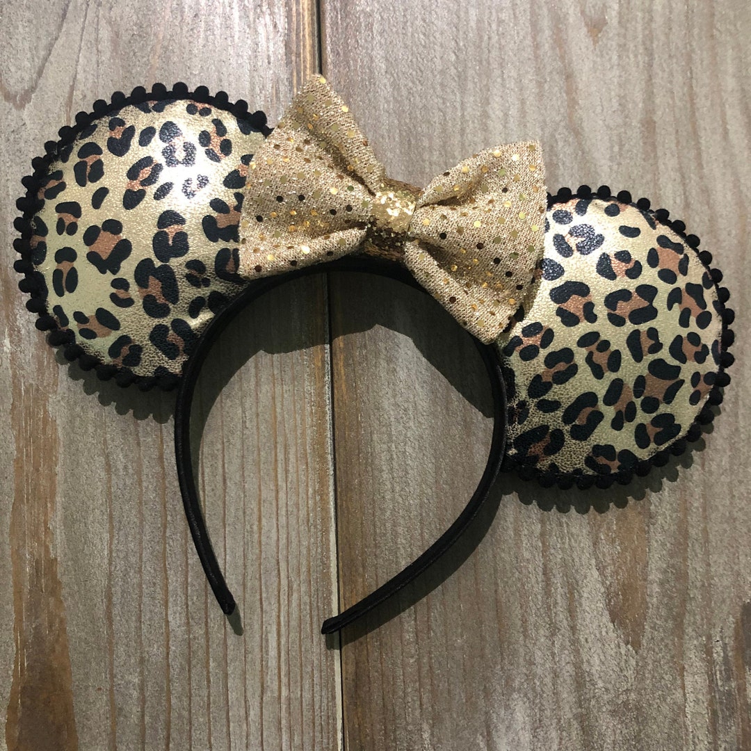 FREE SHIPPING Custom Leopard Print Ears - Etsy