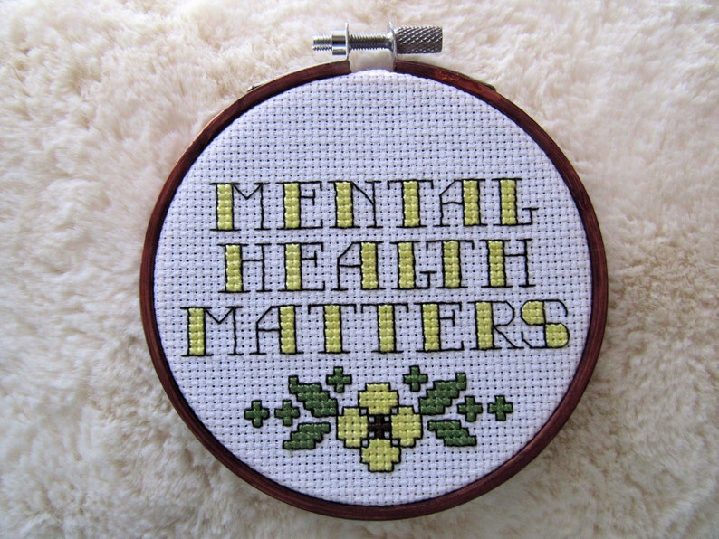 PATTERN: Mental Health Matters 2 - Etsy