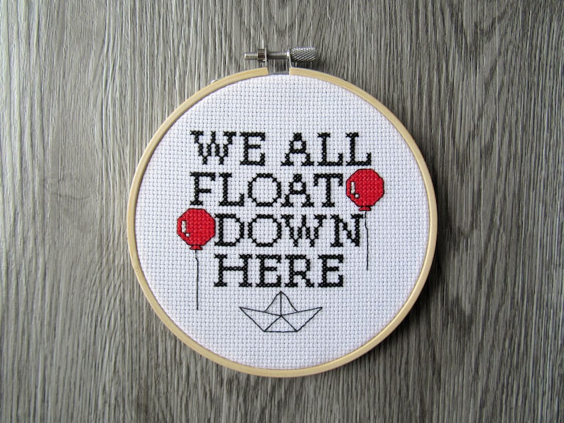 PATTERN: We All Float Down Here Instant Download - Etsy