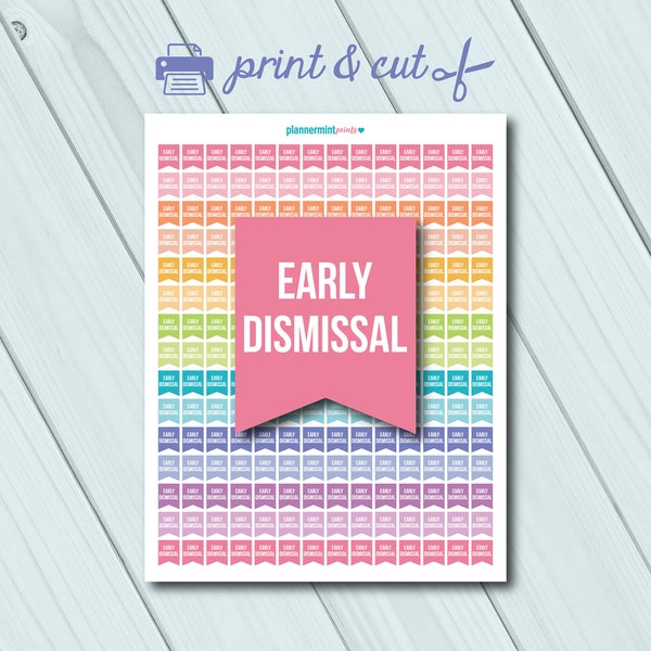 Dismissal Card - Etsy