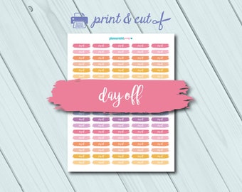 Overtime Planner Stickers Work Business Erin Condren Life Planner Happy ...