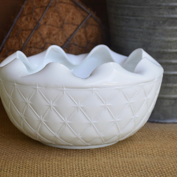 Milk Glass Diamond - Etsy