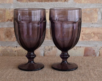 Purple Goblets | Etsy