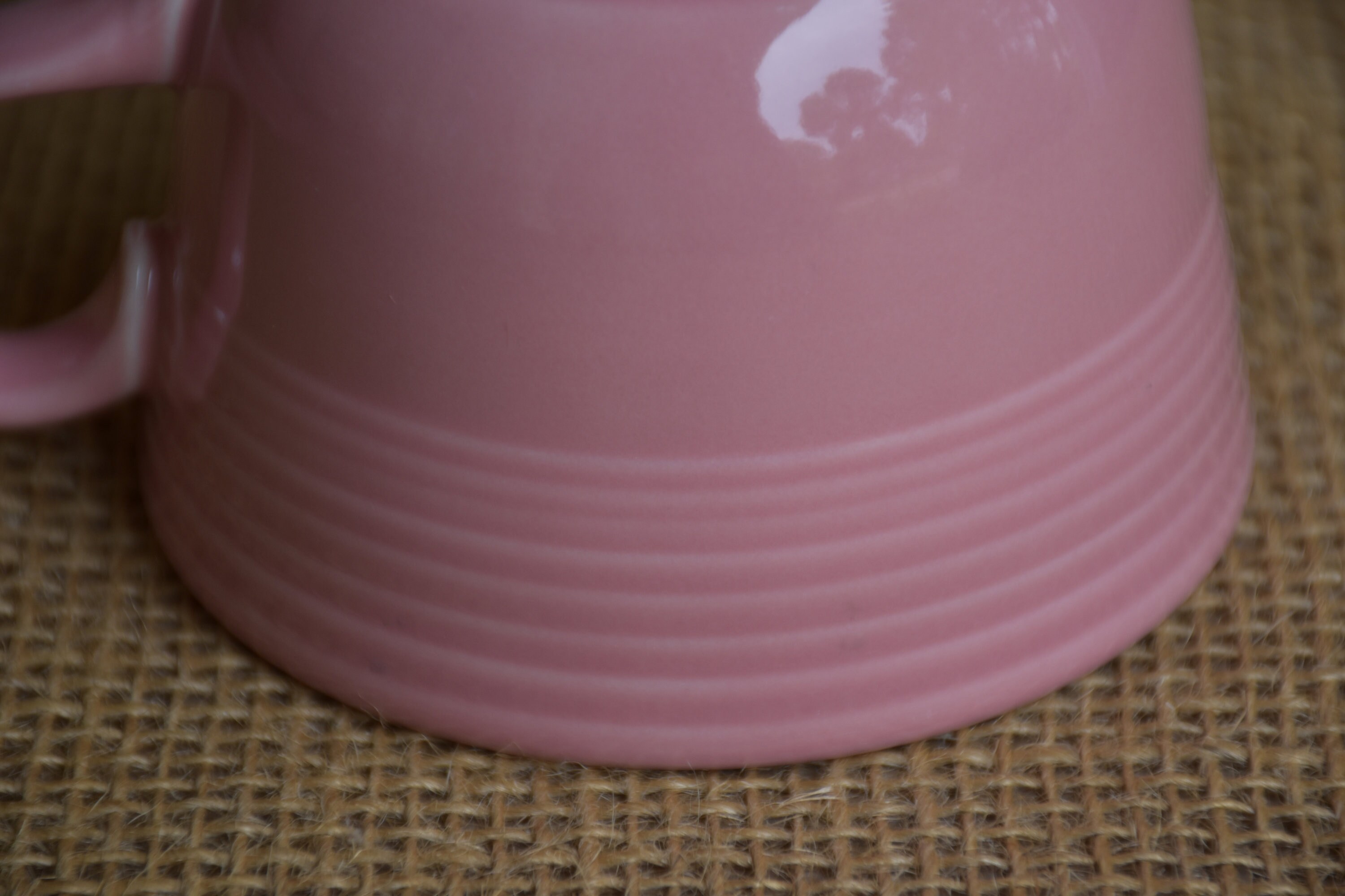 Vintage Pink Fiesta Ware Tea Cup and Saucer | Etsy