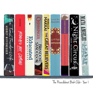 Custom Bespoke Book Spine Art Print Gift, Book Lover Gift, Bibliophile ...