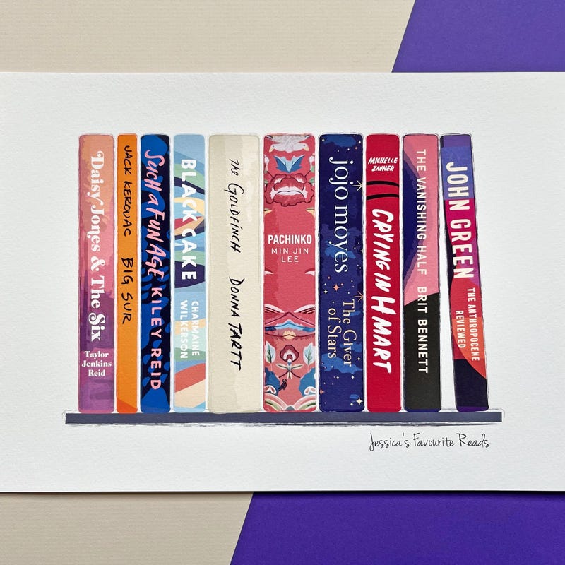 Custom Spine Books - Etsy UK