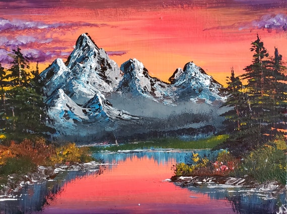 Full Bob Ross Mountain