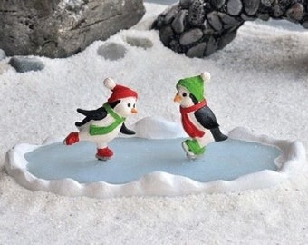 Ice skating penguin | Etsy