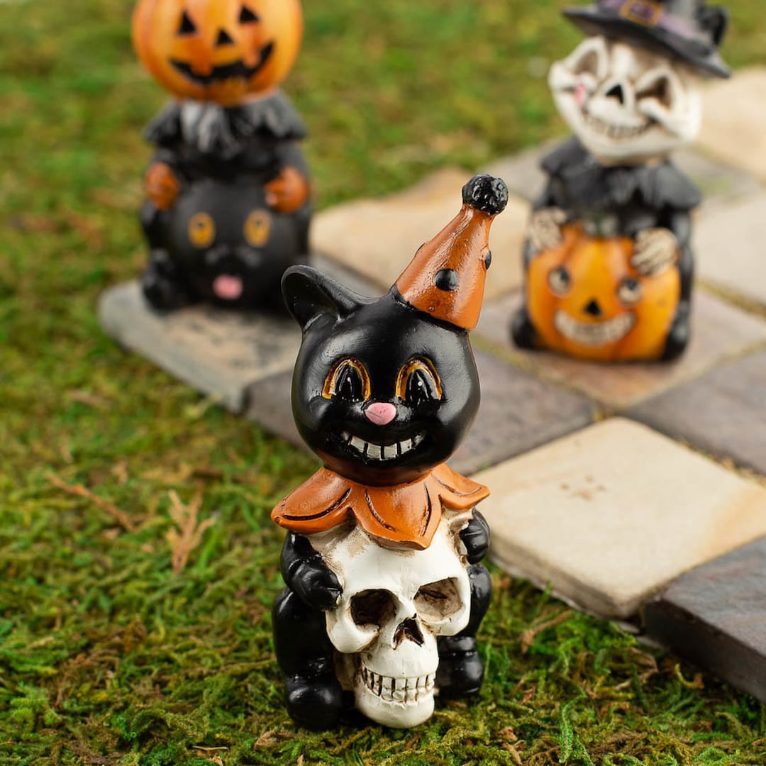 Miniature Garden Halloween Figure, Height 3.25 Inches, Choose Figure ...