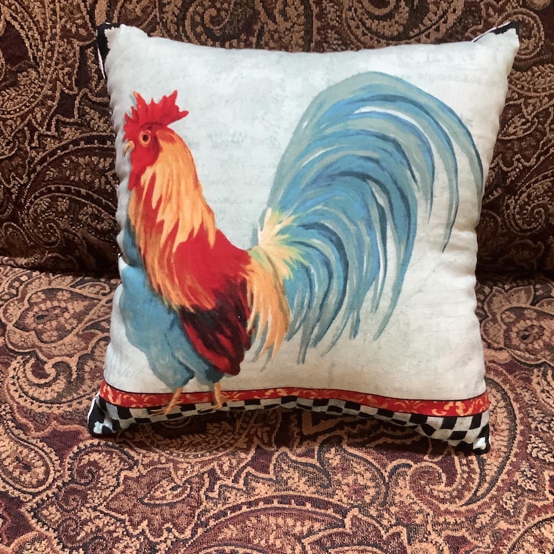 Chicken Themed Pillow - Etsy