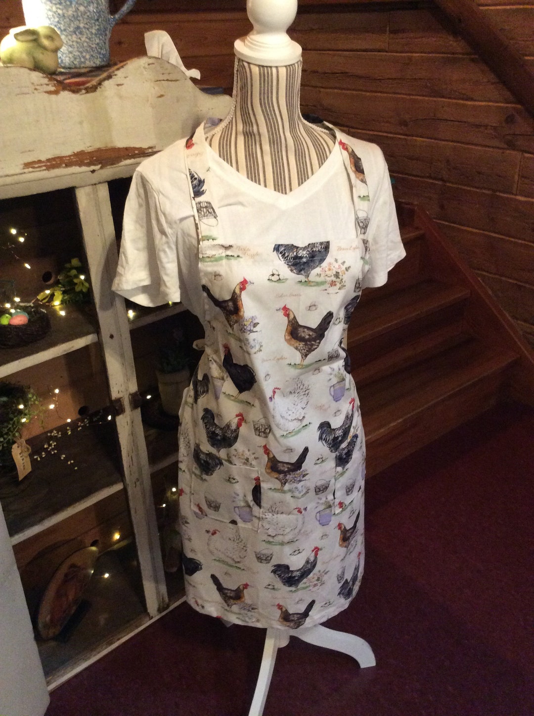 Apron, Chicken Apron, Country Theme Apron - Etsy