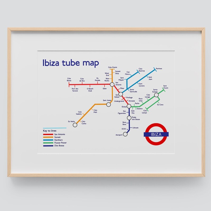 Tube Map - Etsy UK