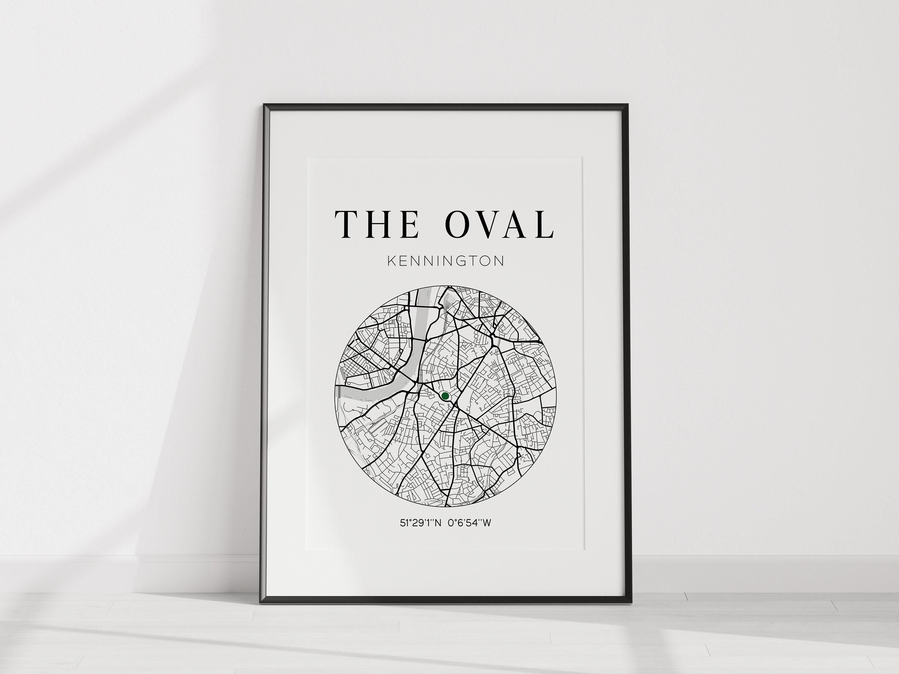 Personalised Cricket Ground Map Poster Cricket Gifts Your | Etsy UK