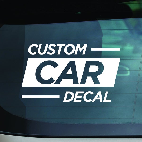 Custom Decals - Etsy