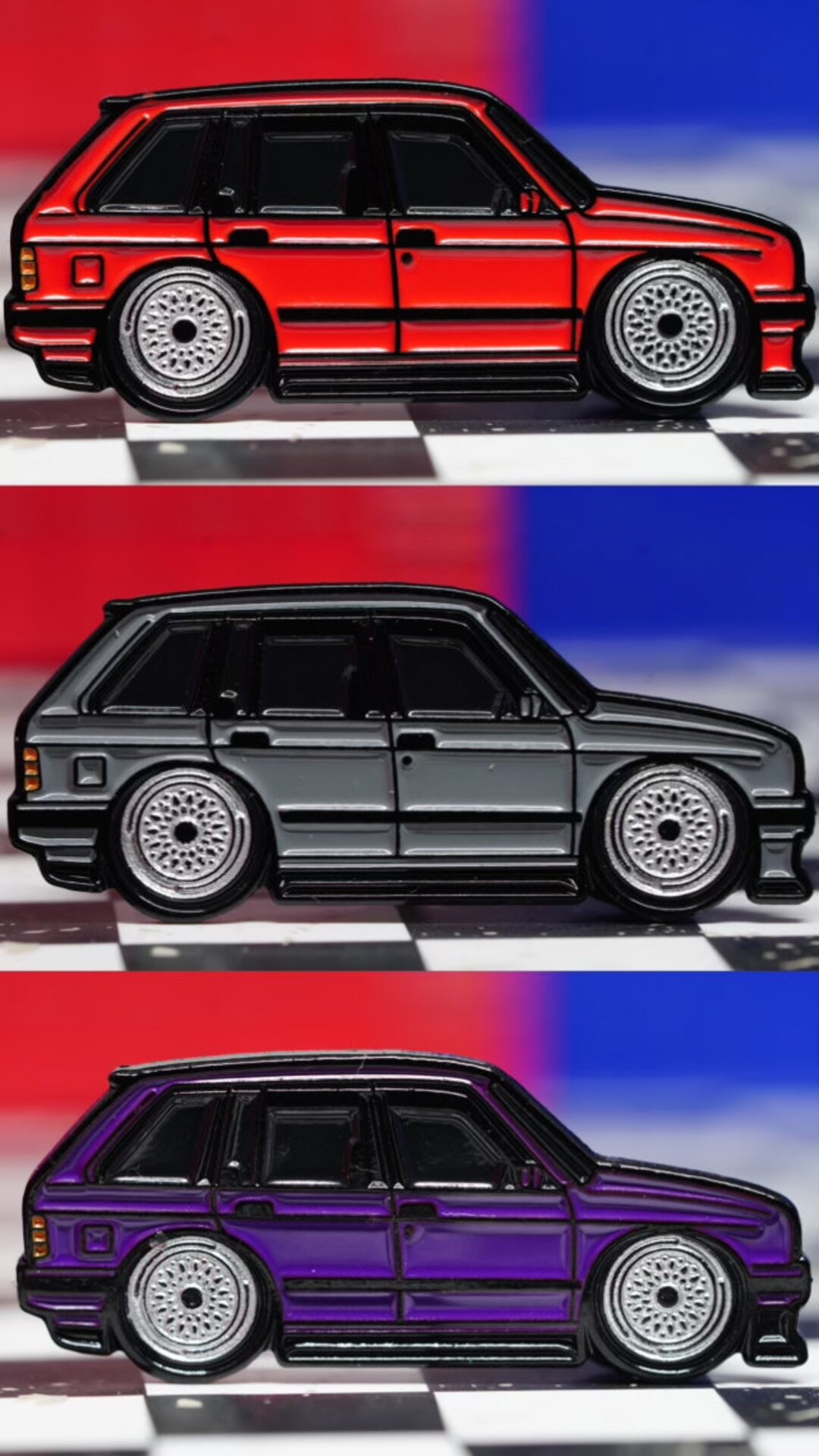 BMW E30 Touring Cartoon Design Pin - Etsy