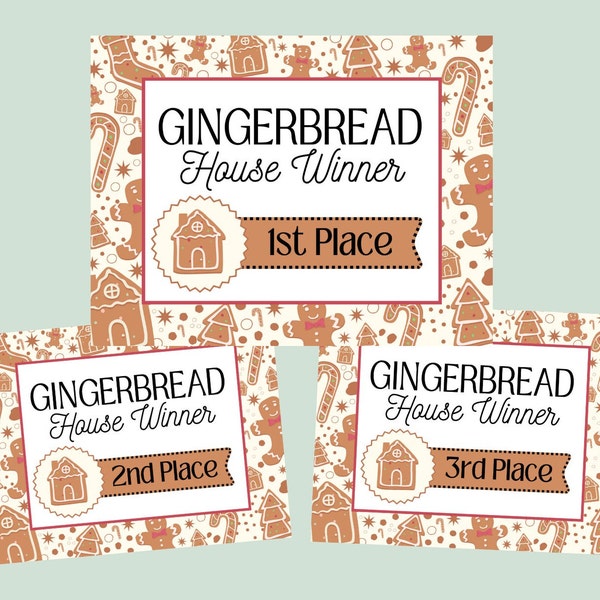 Gingerbread Awards Etsy gingerbread-awards-etsy