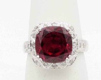 Pyrope Garnet Ring - Etsy