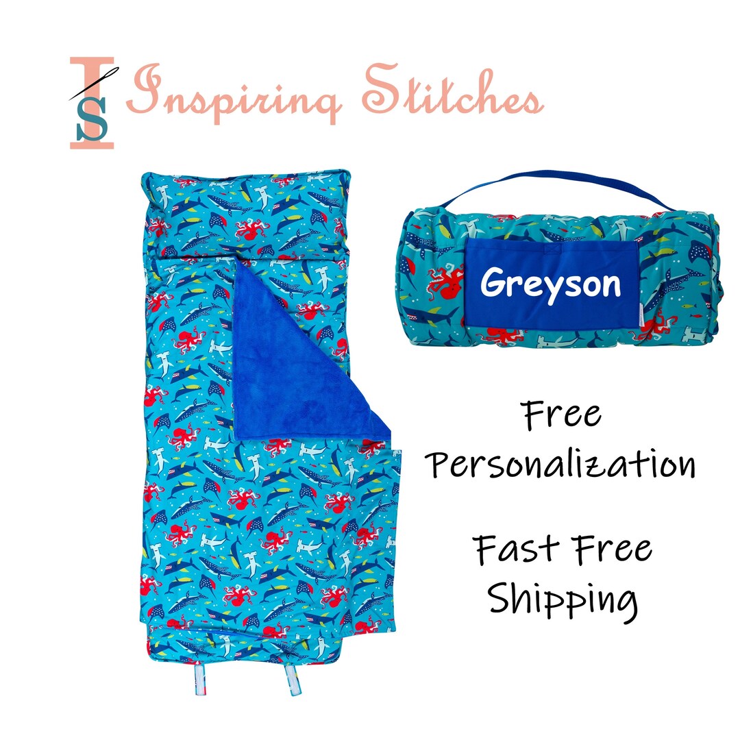 Nap Mat SHARK - Stephen Joseph (free Personalization) ** - Etsy