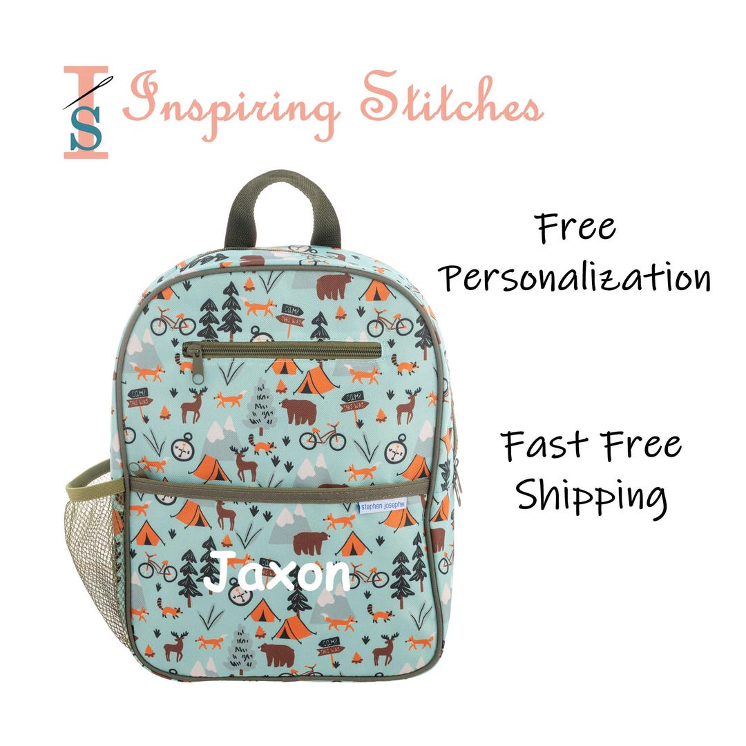 Backpack Junior OUTDOOR - Stephen Joseph Backpack (free Personalization ...