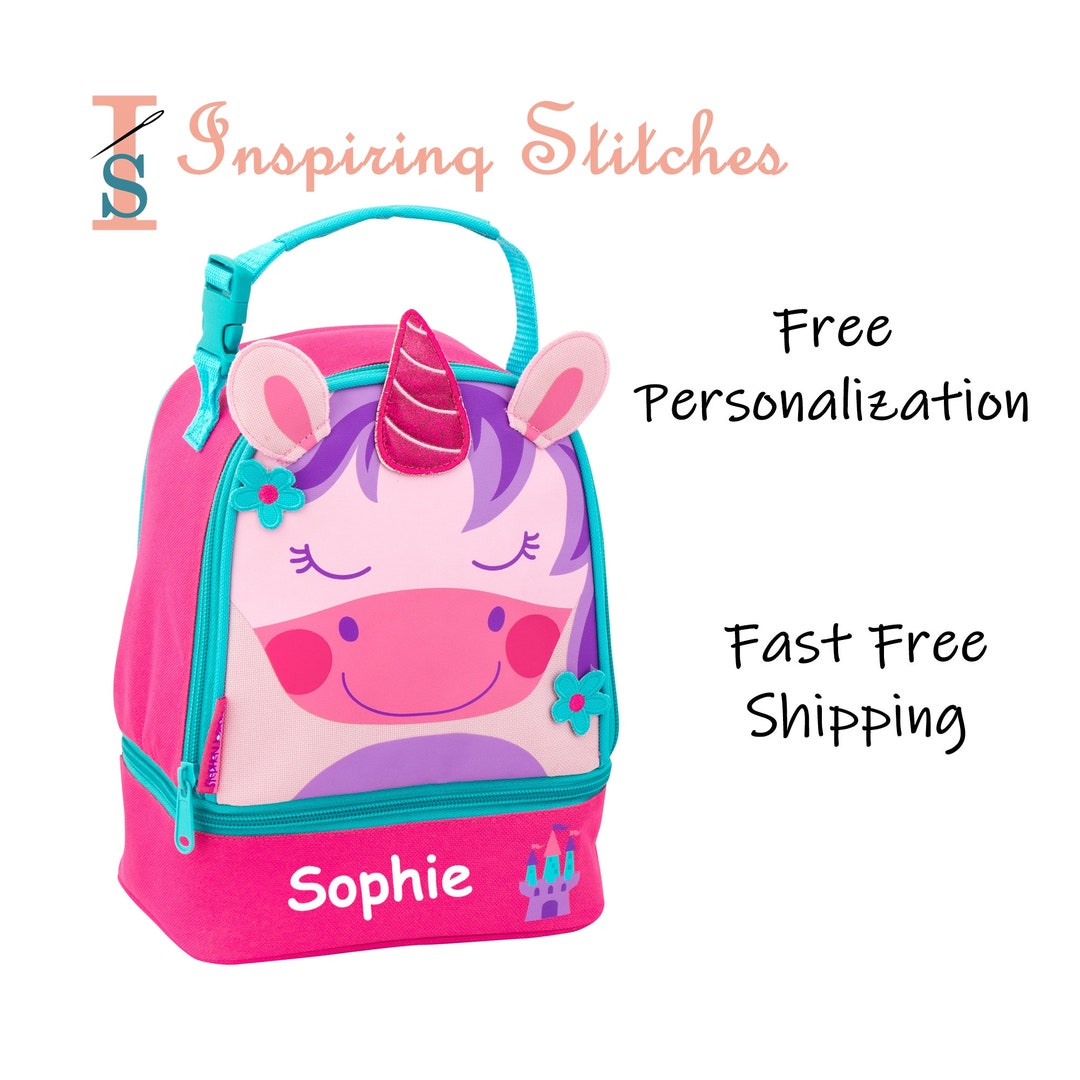 Lunch Pal UNICORN - Stephen Joseph All Over Print (free Personalization ...