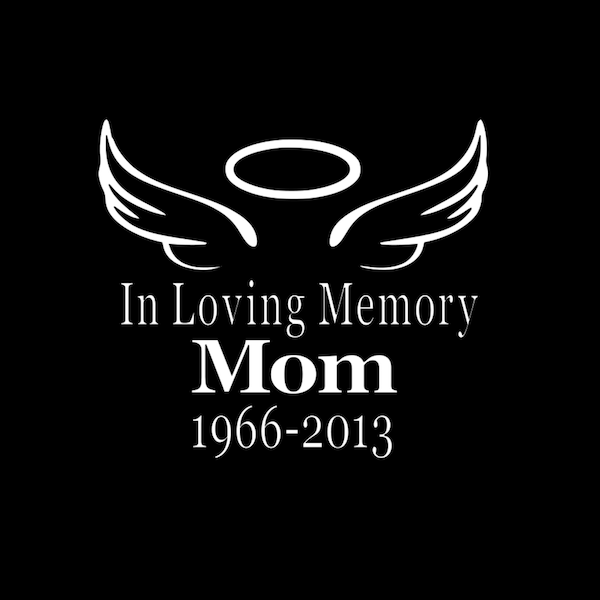 In Loving Memory Car Decal - Etsy