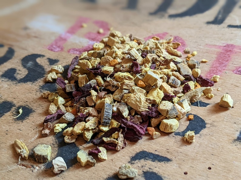 Root Chai Loose Leaf Herbal Tea - Caffeine Free - Indian Chai ...