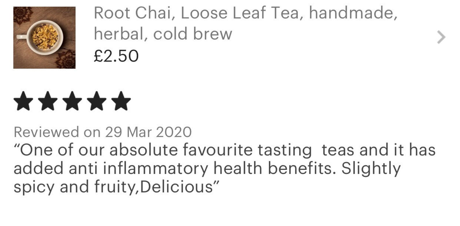 Root Chai Loose Leaf Herbal Tea - Caffeine Free - Indian Chai ...