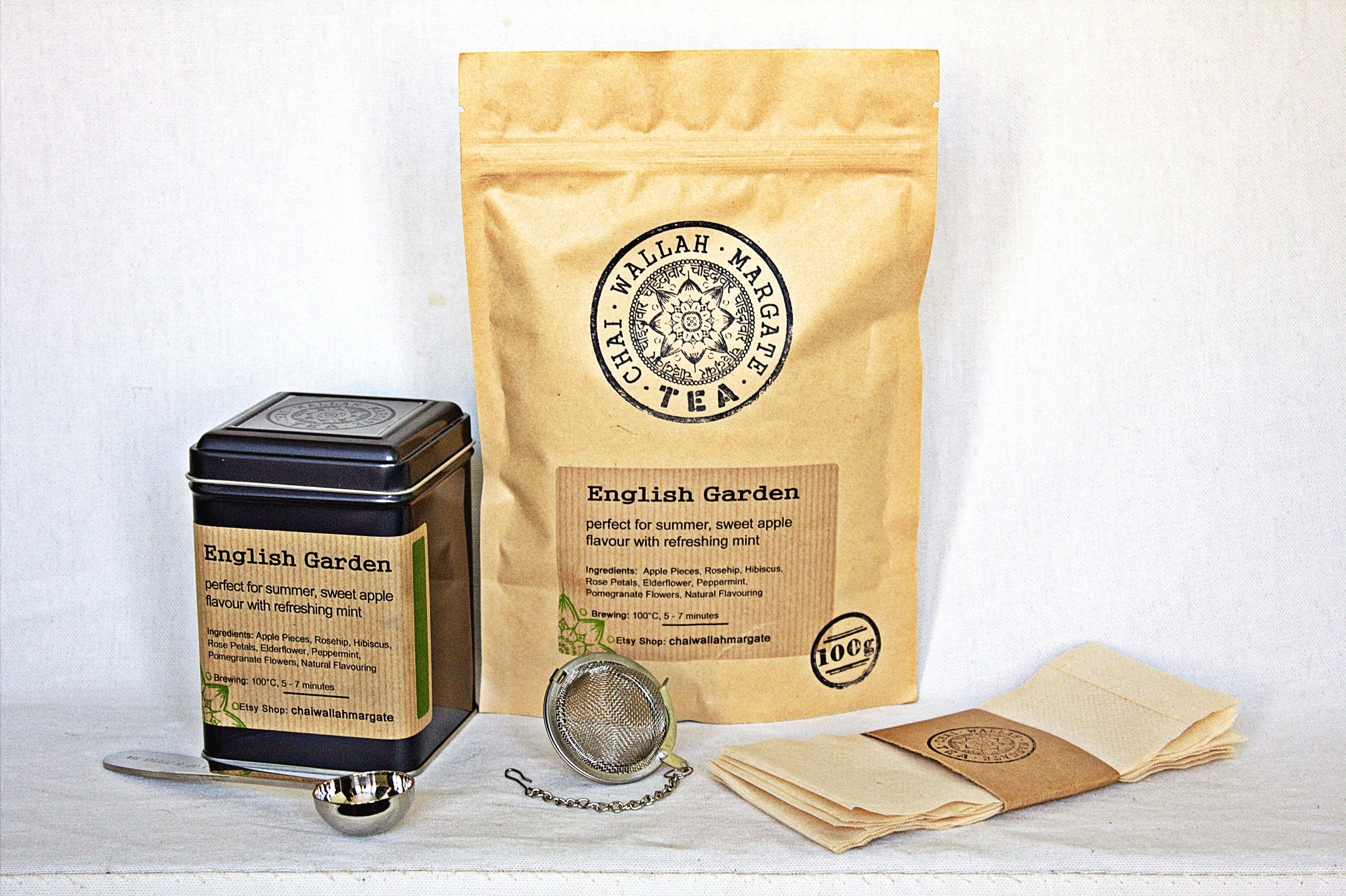 Floral Herbal Tea T Set Loose Leaf Tea T For Tea Etsy