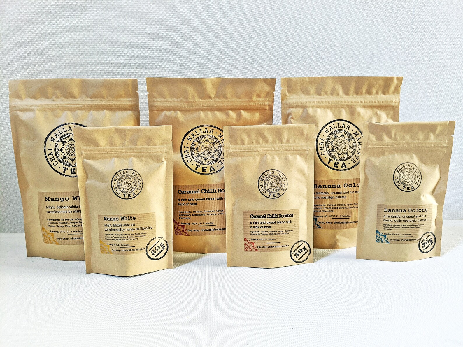 Adventurous Loose Leaf Tea Collection White Tea Oolong Tea | Etsy