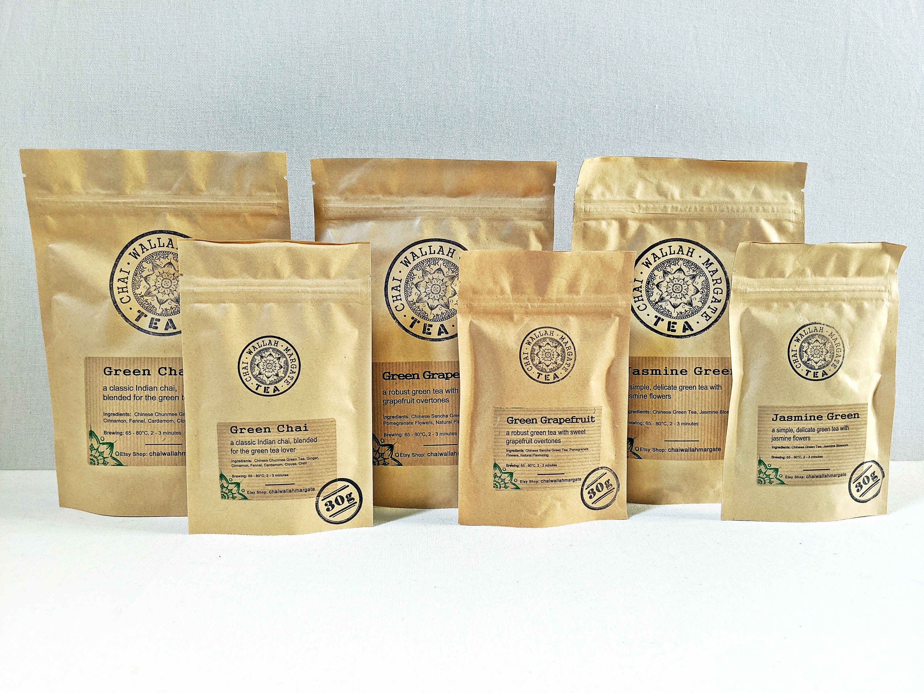 Green Tea Lovers Loose Leaf Tea Collection - Chinese Green Tea ...