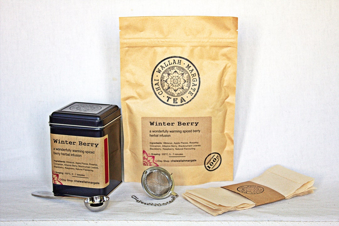 Christmas Tea Gift Set Loose Leaf Tea Gift for Tea Lover - Etsy