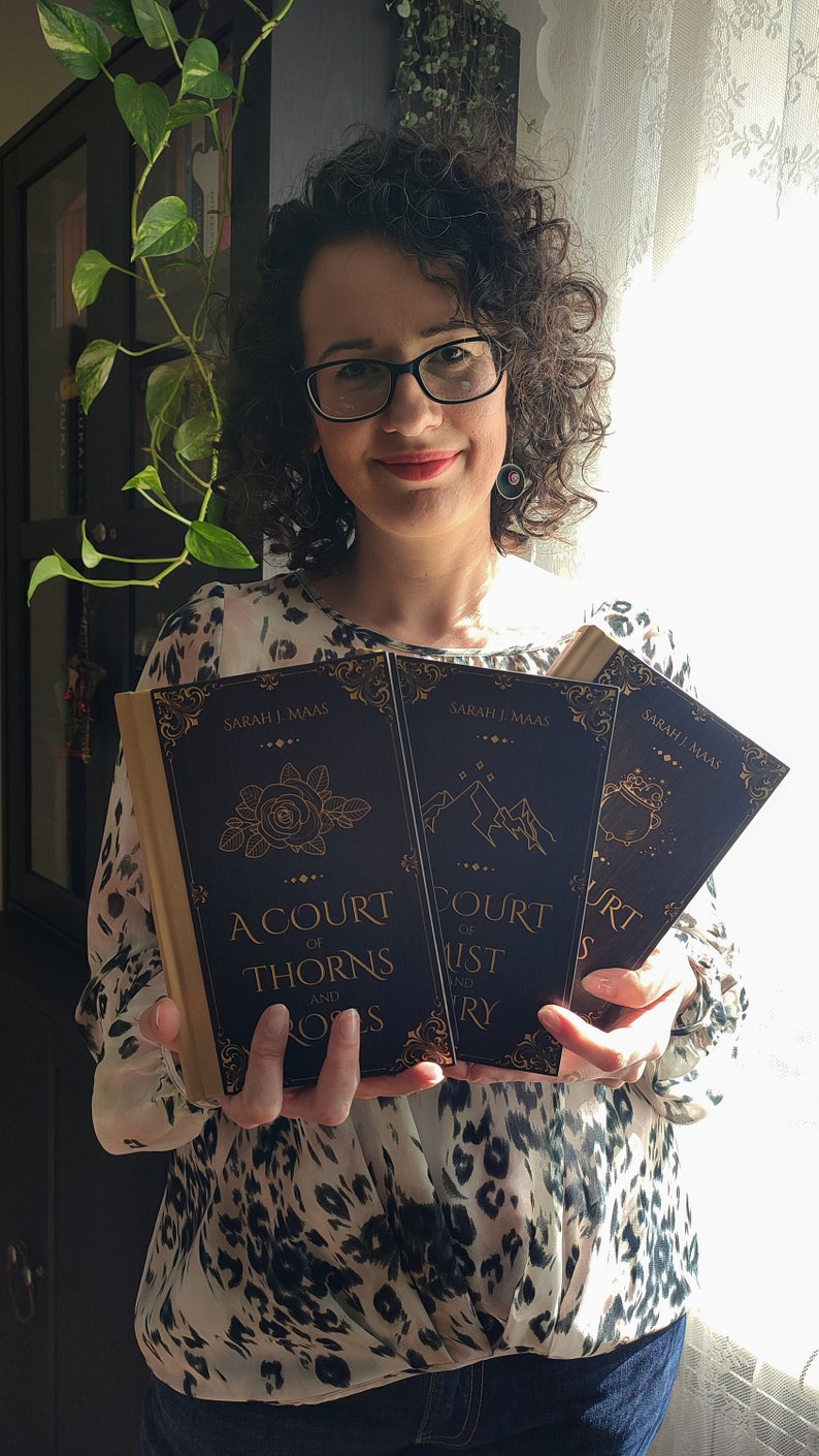 A Court of Silver Flames Special Edition, ACOSF Book Rebound, Painted ...