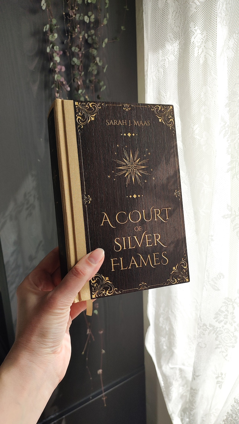 A Court of Silver Flames Special Edition, ACOSF Book Rebound, Painted ...