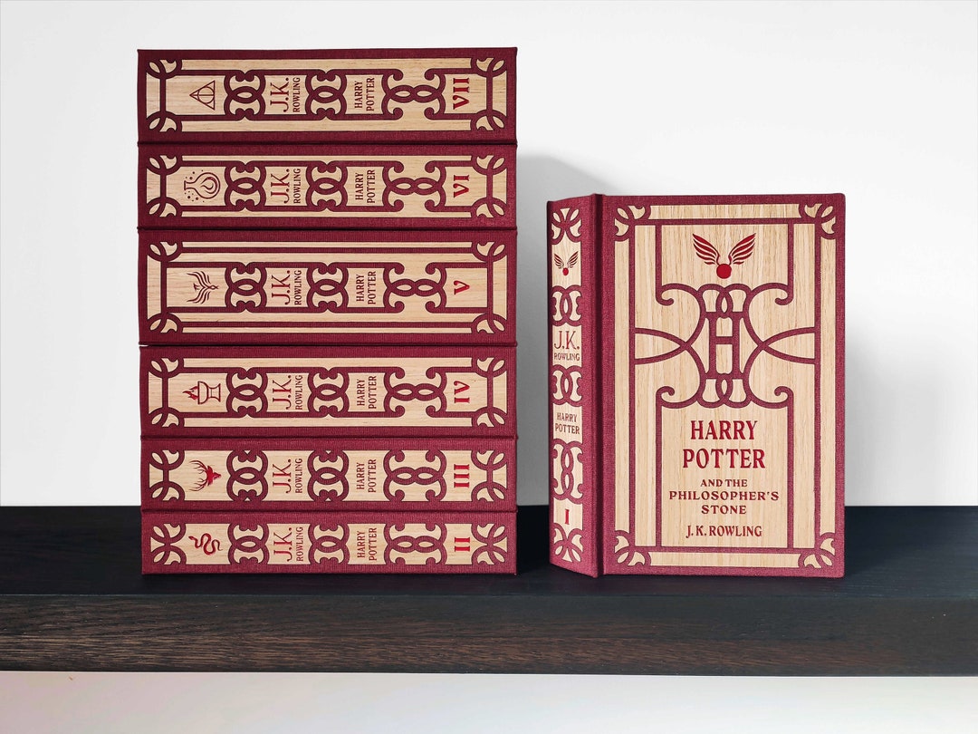 Harry Potter Collector Edition, Wooden Hard Cover, Elegant Books ...