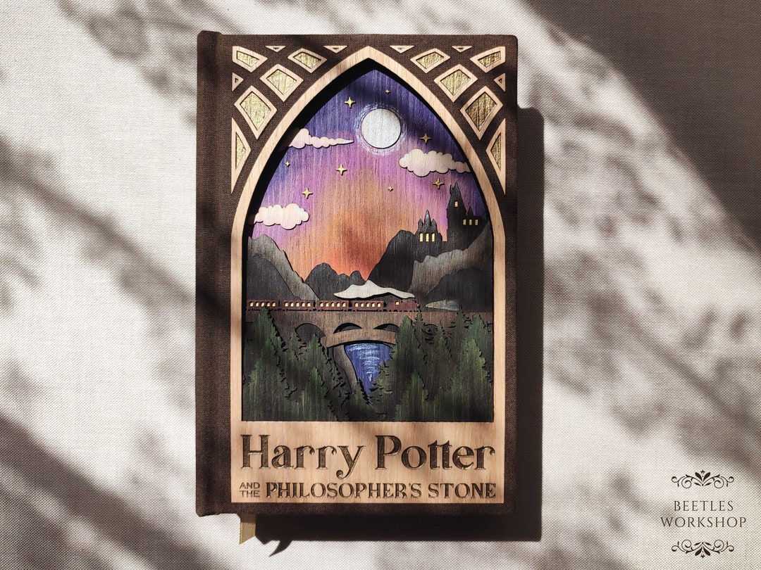 Harry Potter Hand-painted Exclusive Book, Custom Rebind, Redesign ...