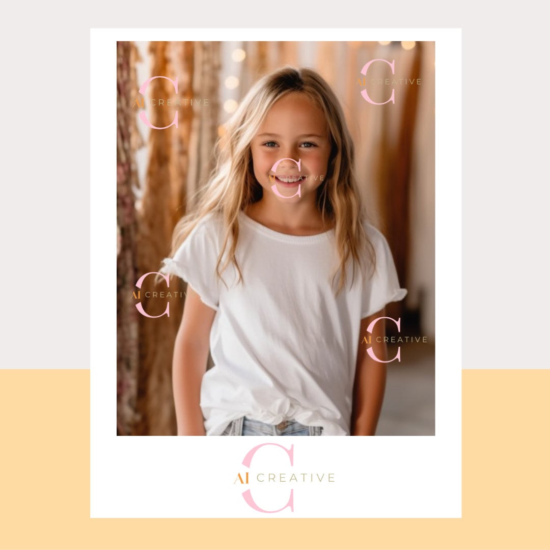 Ai Child Model, Editorial Stock Image, High Fashion, T-shirt Stock ...