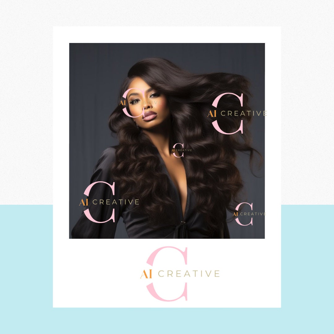 AI Beauty Model Hair PNG AI Model Ai Baddies Makeup - Etsy Canada