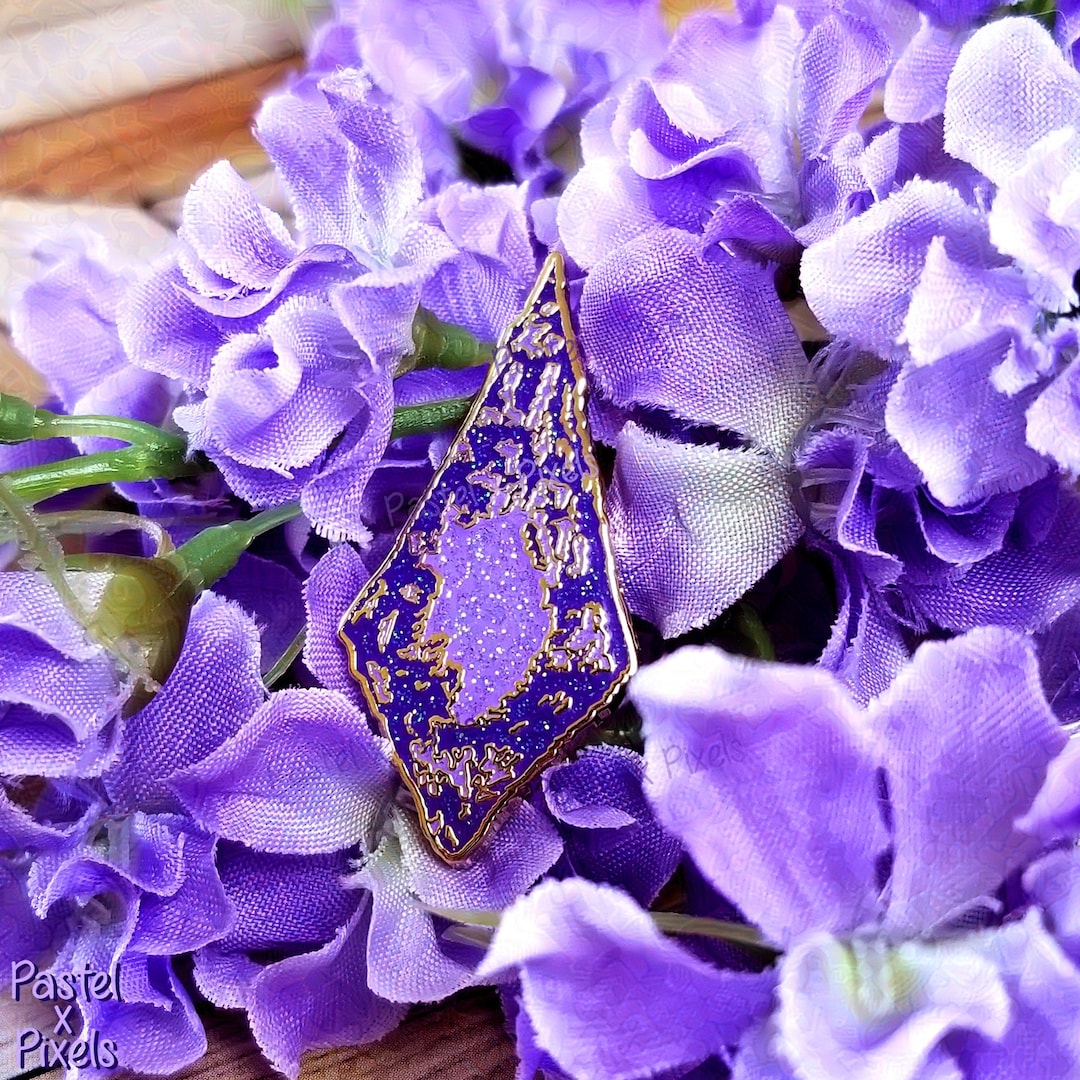 FFXIV Zodiark Enamel Pin Glitter Enamel FF14 Endwalker Glitter Pin - Etsy