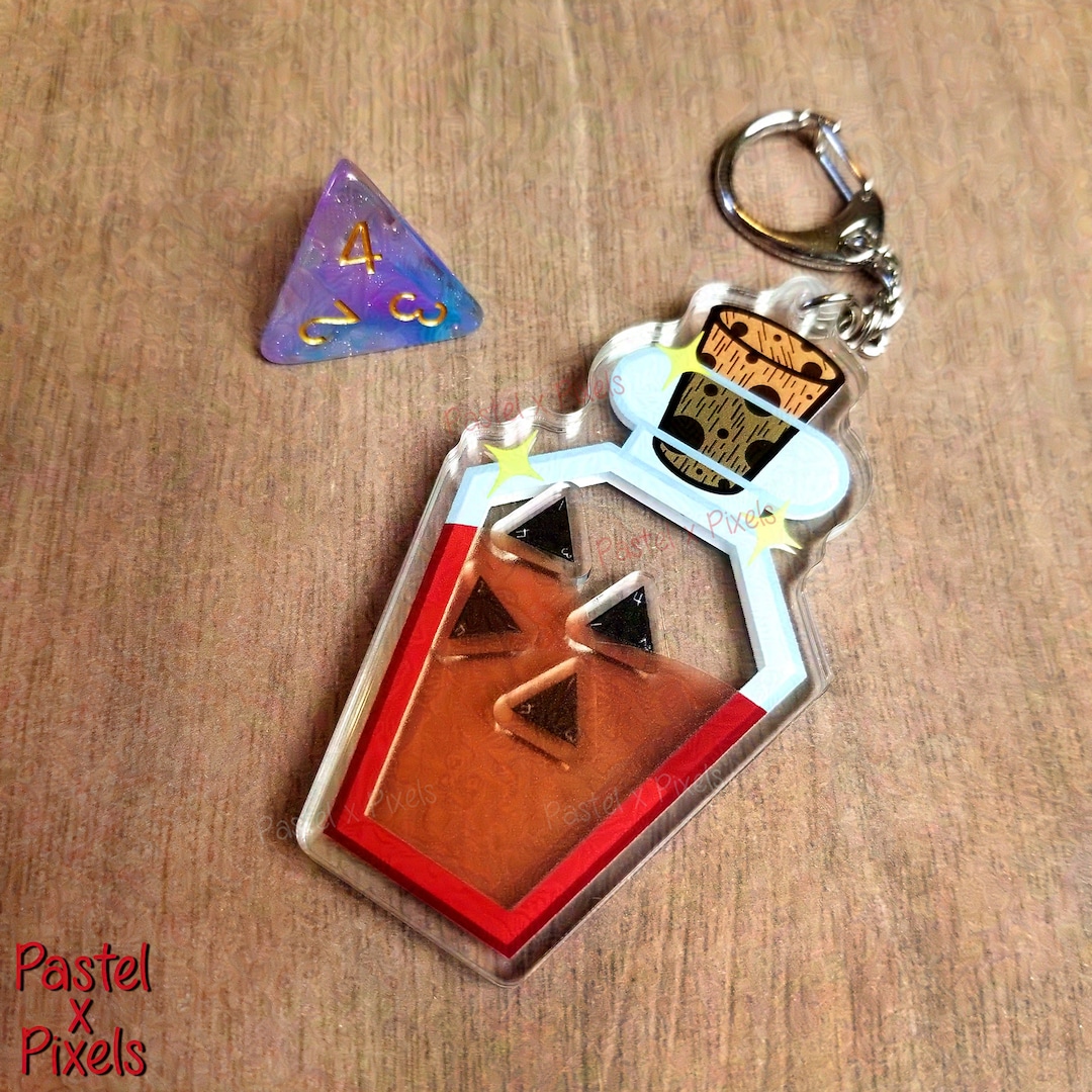 Shaker Charm Dnd Greater Potion of Healing Pathfinder Magic Potion ...