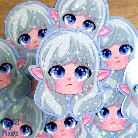 FFXIV Estinien Chibi Holographic Sticker Final Fantasy 14 - Etsy