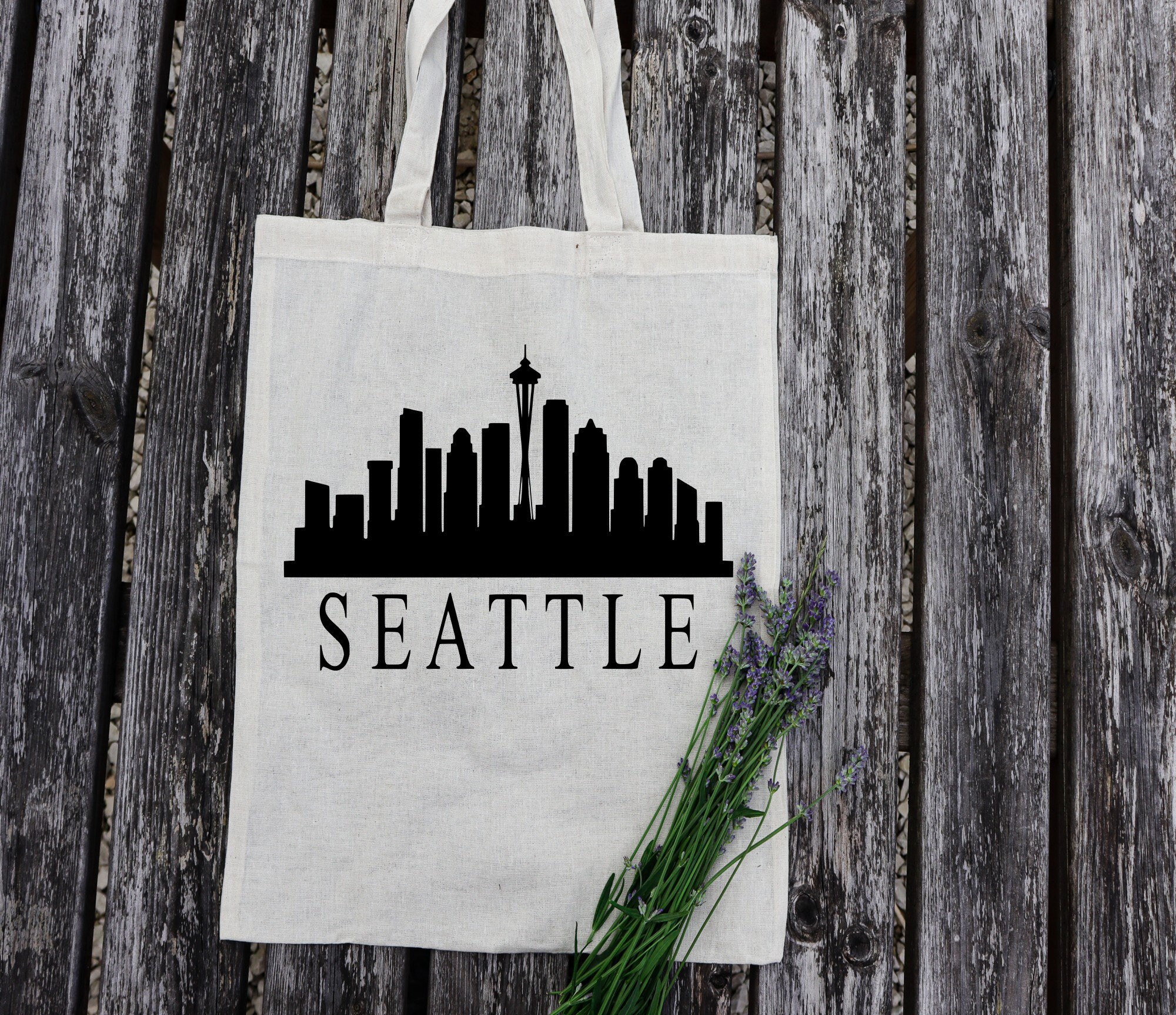 The Seattle Skyline SVG/PNG for Cricut/silhouette - Etsy