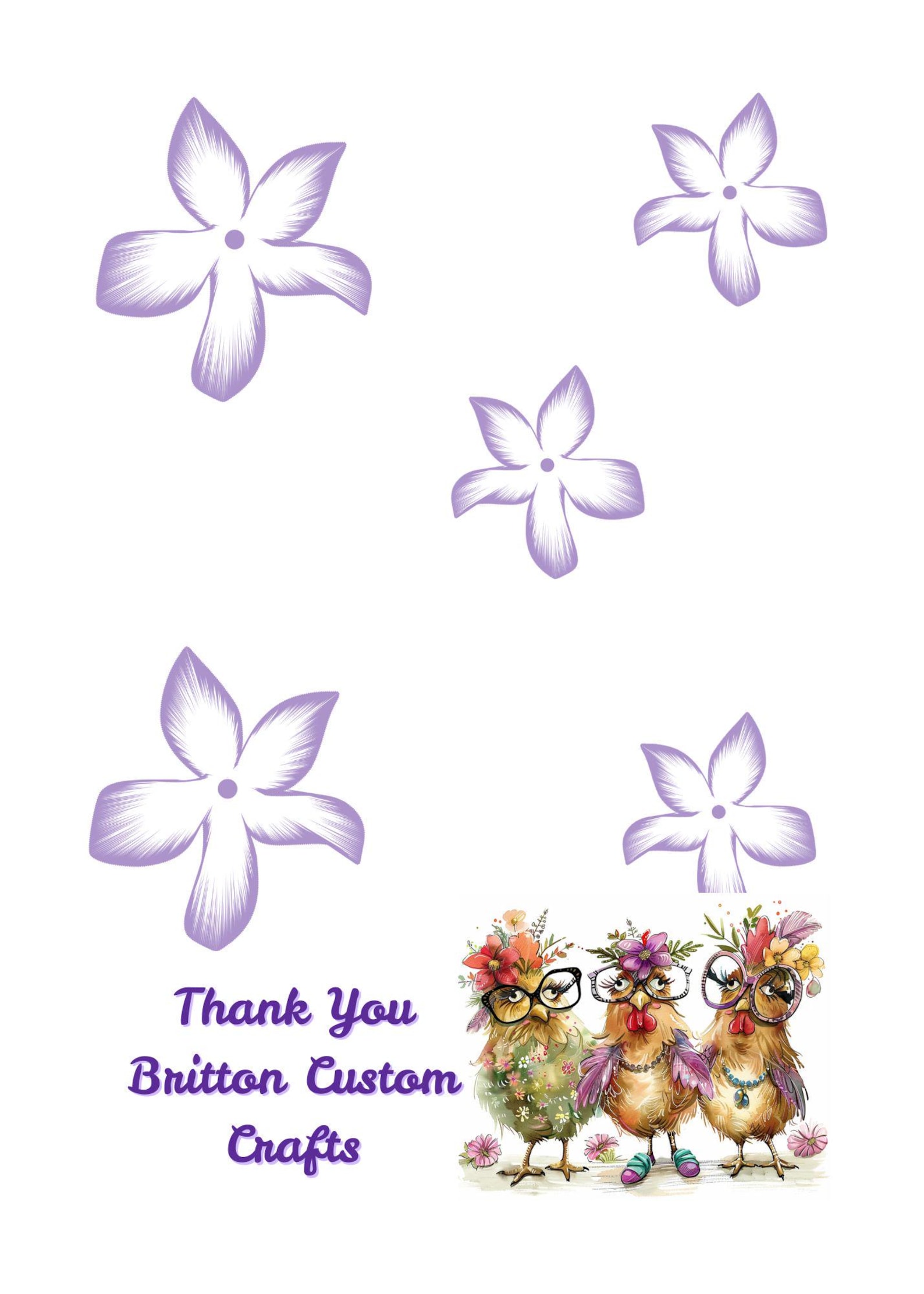Funky Chicken Greeting Card | Printable Greeting Card | Perfect the Way ...