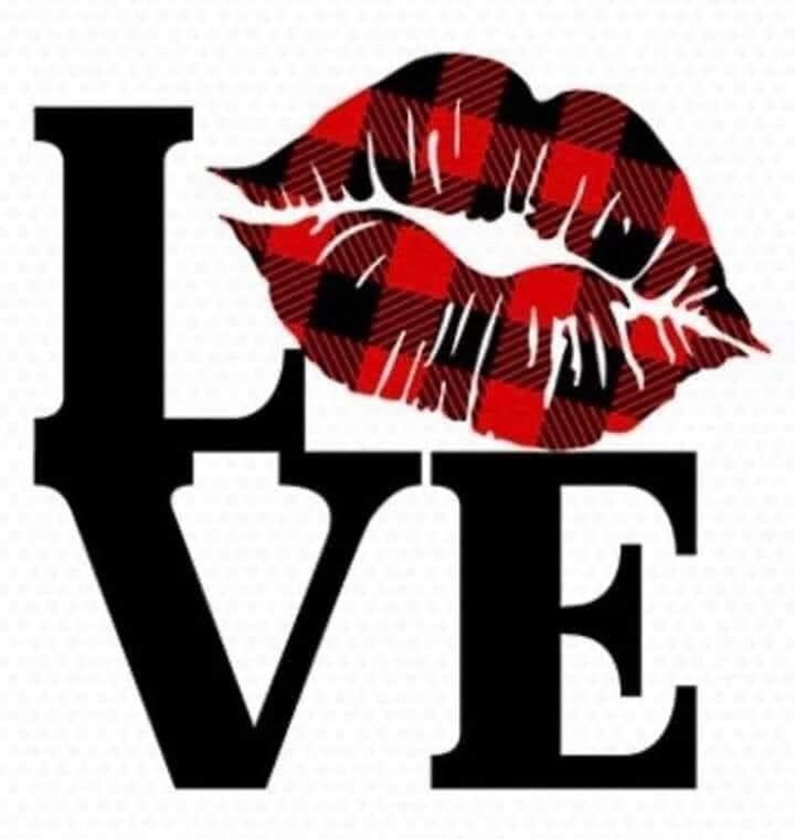 Lips on Love SVG/PNG Cricut/silhouette - Etsy